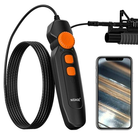 Wireless Rifle Borescope, 0.177inch Rifle Bore Scope Barrel Gun ...