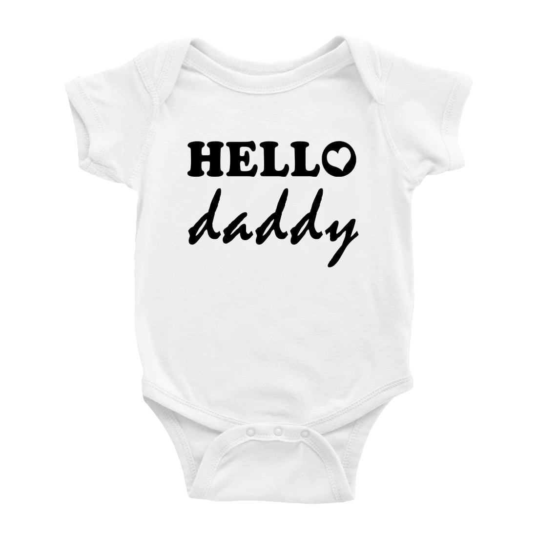Click here for Babywen Hello Daddy Cute Baby Bodysuit Boy Girl Un... prices
