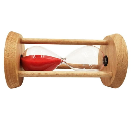 Sand Timers for Kids, Preschool Learning Toys, Wooden Red Snad ...