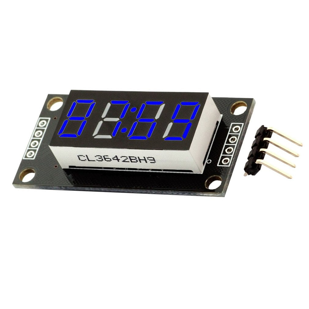 0.36 Inch 4-Digit LED Display TM1637 Driver IC Digital Tube for Arduino ...