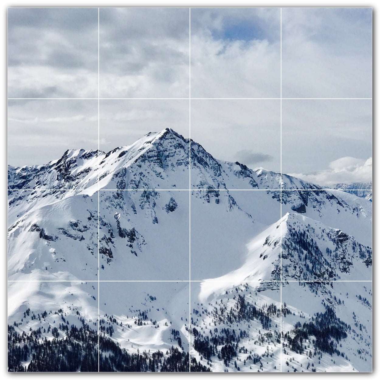 Picture-Tiles.com: Mountains Ceramic Tile Wall Mural WAL500887-44S. 17 ...