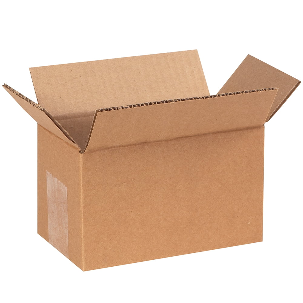 Box Partners Corrugated Bxs,6x3x3,Kraft,25/BDL - BXP 633 - Walmart.com