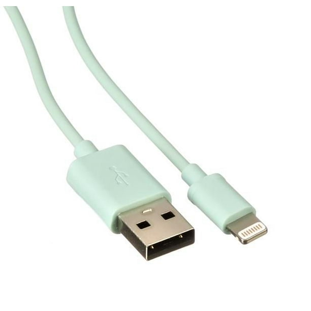 onn USB Charge & Sync Cable with Lightning Connector for iPod/iPhone ...