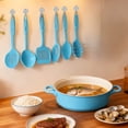 MDHAND 13-Piece Blue Nonstick Cookware Set, Pots and Pans with Lids ...