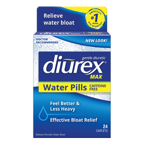 Diurex Max Water Pills - Maximum Strength Caffeine Free Diuretic ...