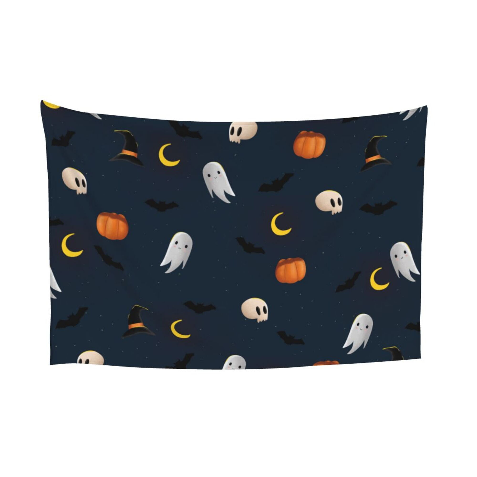 ZICANCN Funny Tapestry for Bedroom Aesthetic,Halloween Ghost Pumpkin ...