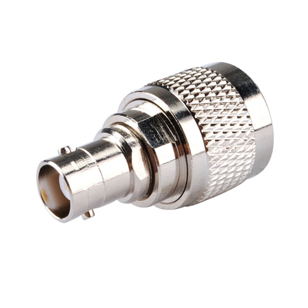 2pcs Rf Terminal Copper Alloy Connector Bnc-uhf Adapter Bnc Female to ...