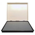 Extra Large 8" x 12" Industrial Rubber Stamp Ink Pad in Metal Case, Dry ...