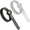 Professional Ring Sizer Gauge & Mandrel Kit – Metal Finger Measuring ...