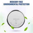 3V CR2025 Lithium Coin Cell Button Battery Button Batteries Suitable ...