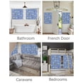 Abstract Watercolor Camels Short Blackout Curtains 30 Inch Long,Blue ...