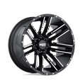 Moto Metal MO978 Razor 20x10 5x5.5 Satin Black Machined Wheel 20" -24mm ...