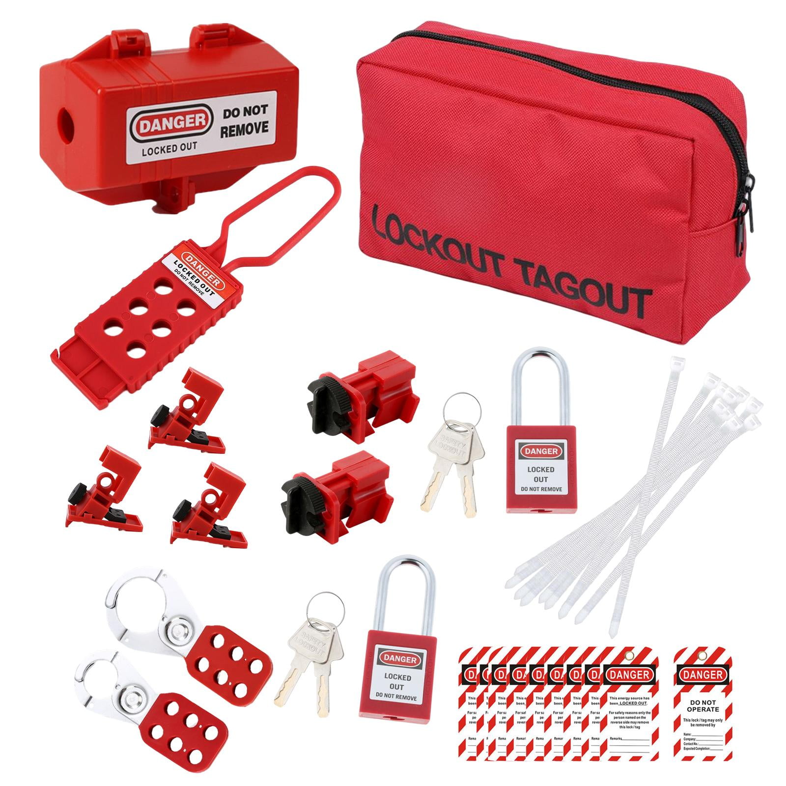 Electrical Lockout Tagout Kit Plug Lockout Tagout Tags for Lock Out Tag ...