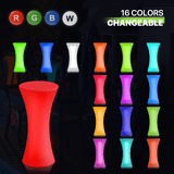 "Magshion LED Bar Top Cocktail Table, 23"", Rechargeable with Remote ...