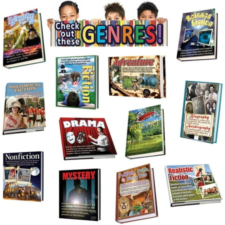 Edupress Literary Genres Bulletin Board (EP62292) | Walmart Canada