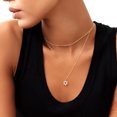 Star of David Diamond Pendant Necklace in 14K Yellow Gold Vermeil ...