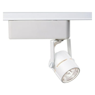 Juno Lighting Track Light Head,Cylinder,Wht/Blk,4.5in R502 BLB WH ...