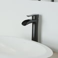 VIGO Niko Single Handle Single-Hole Bathroom Vessel Faucet in Matte ...