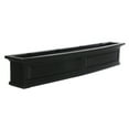 Mayne Nantucket 60" x 12" x 10" Rectangle Black Self Watering Plastic ...