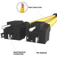 Generator Welder Dryer Power Cord Adapter,NEMA 2x 5-15P to L14-30R ...
