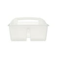 Pen+Gear Plastic Caddy, Desktop Craft and Hobby Organizer, Clear, 6 ...