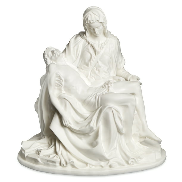 Figura Decorativa La Piedad Joseph´s Studio Blanco Marmol 20cms ...