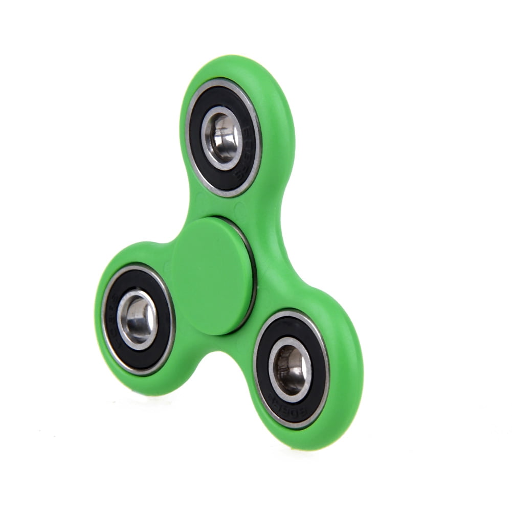 Spinner Hand Tri- Fidget Toy Ansiedad Alivio del Estrés Verde | Walmart ...