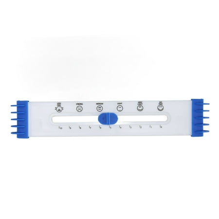 Pain Level Ruler, Face Painting Pattern Small Clear Scale Plastic Test ...