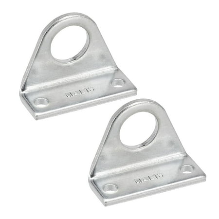 Uxcell Alloy 2 Bolt Holes 16mm Bore Cylinder Clevis Mounting Bracket 2 ...