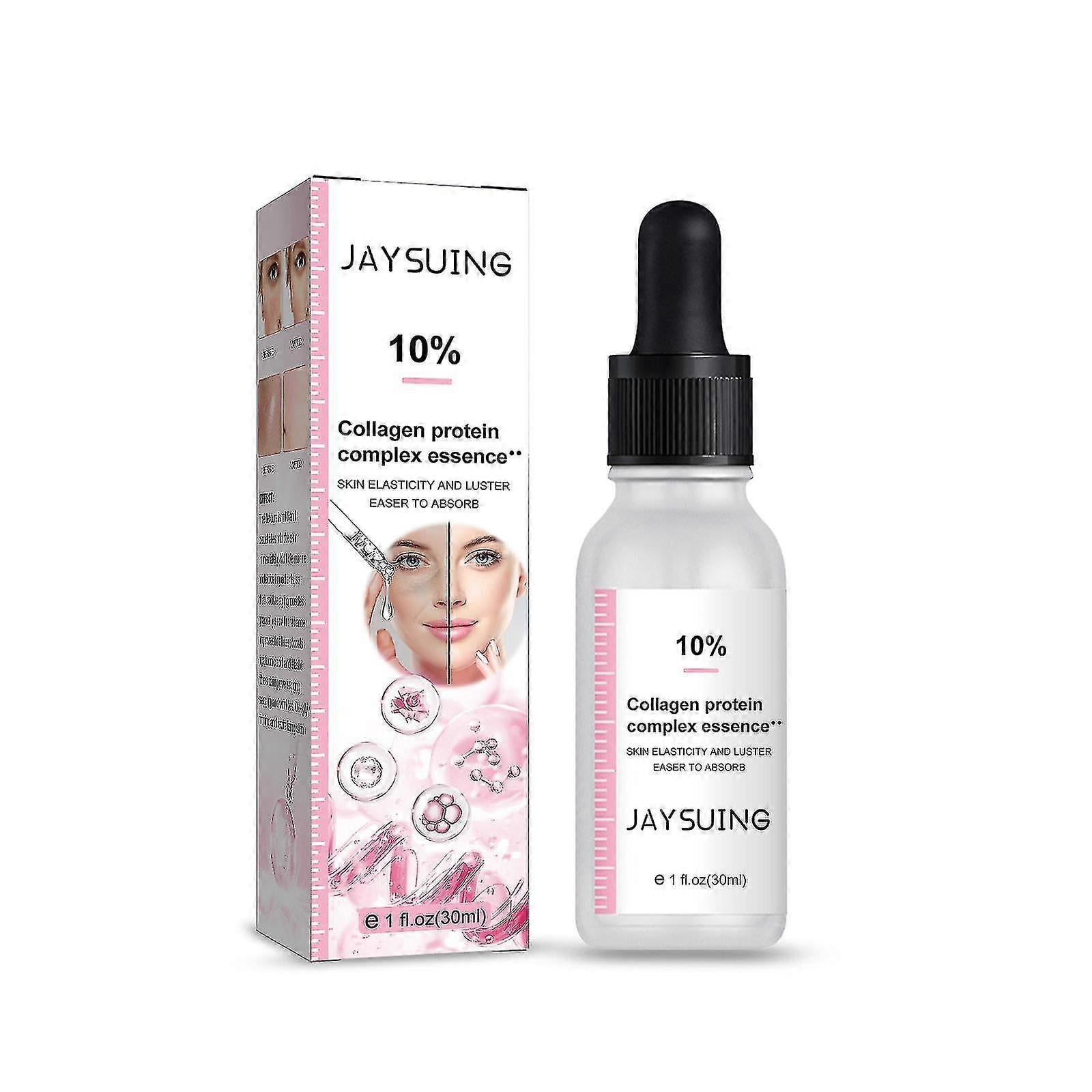 Jaysuing Collagen Complex Serum Firming Skin Anti-wrinkle Repair Barrier Skin Care Light Wrinkle ...