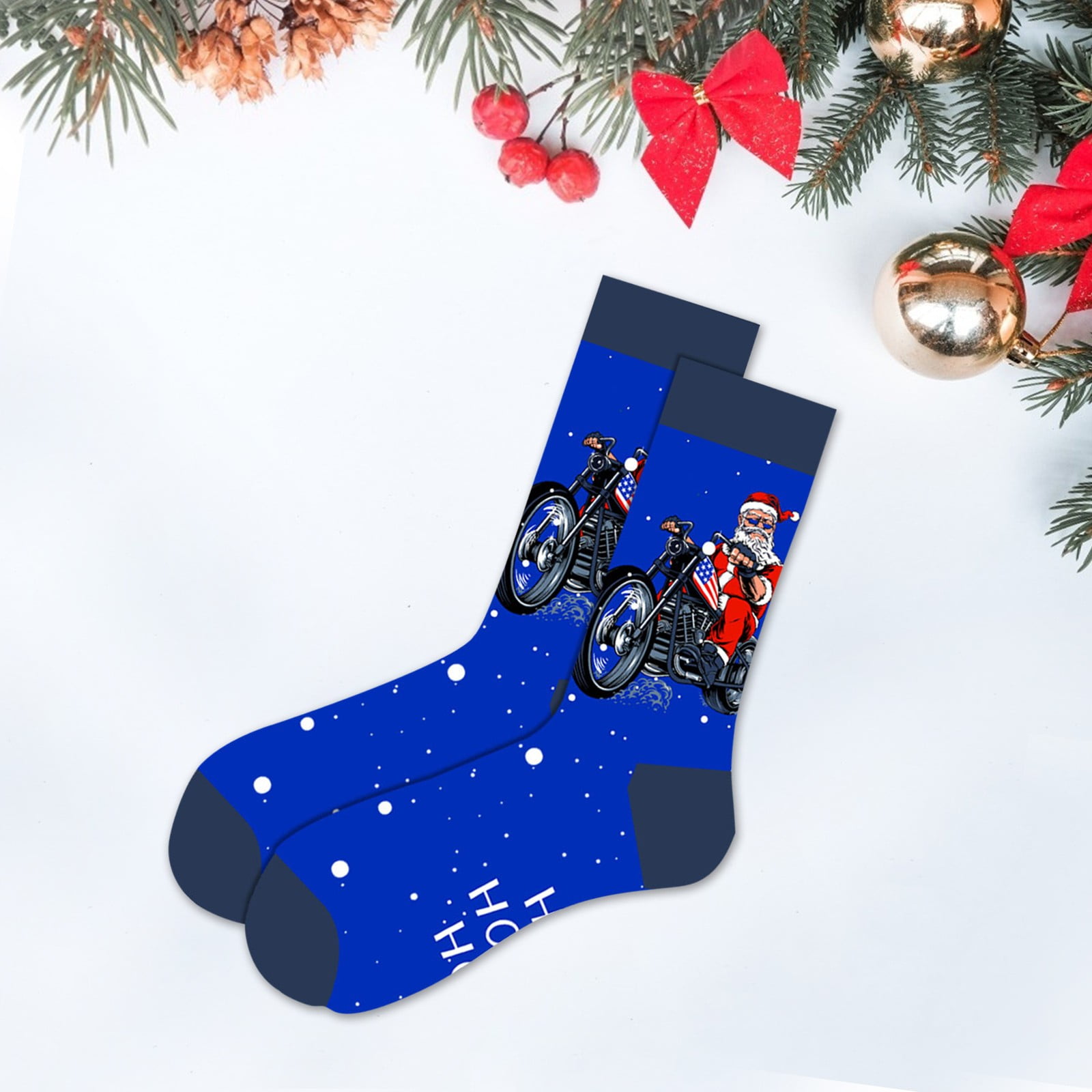 Click here for Endives Mens Autumn And Winter Socks Santa Claus S... prices