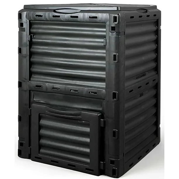 Bac à Compost de Jardin 80 Gallons, 330L Conteneur de Compost Extérieur ...