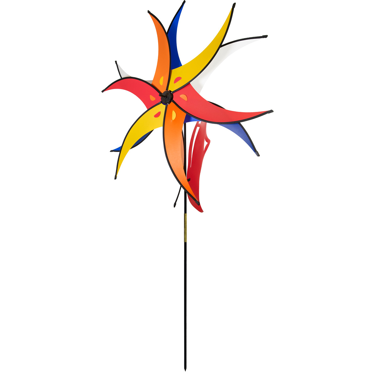 Wind Fairys Sun Jester with Rotating Windsail - Outdoor Spinning Garden ...