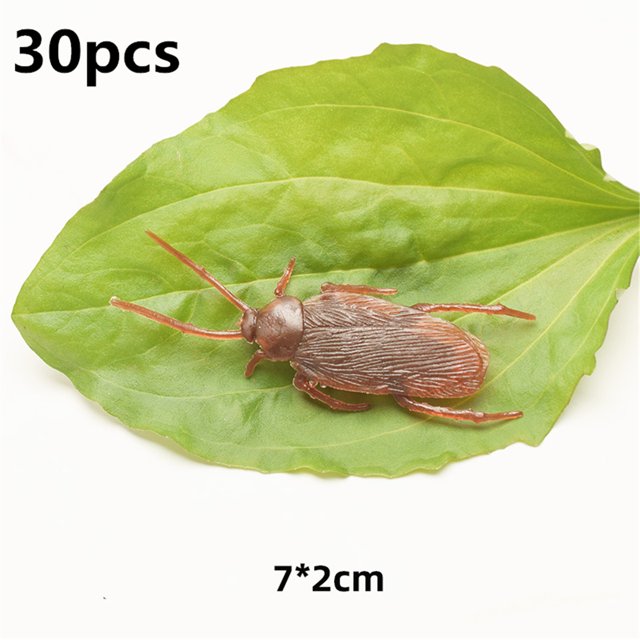 HGYCPP 30Pcs Fake Ants Simulated Insect Prank Toy Ants Spider Cockroach ...
