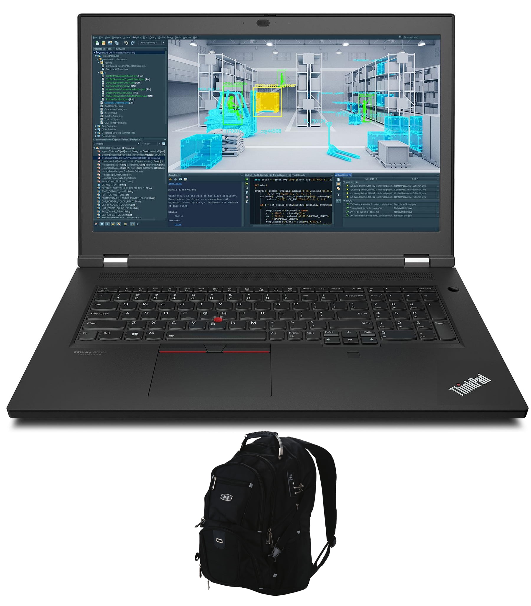 Lenovo ThinkPad P17 Gen 2 Workstation Laptop (Intel i7-11800H 8-Core ...