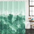 66x72 Inch Shower Curtains for Bathroom, Abstract Pine Trees Fabric ...