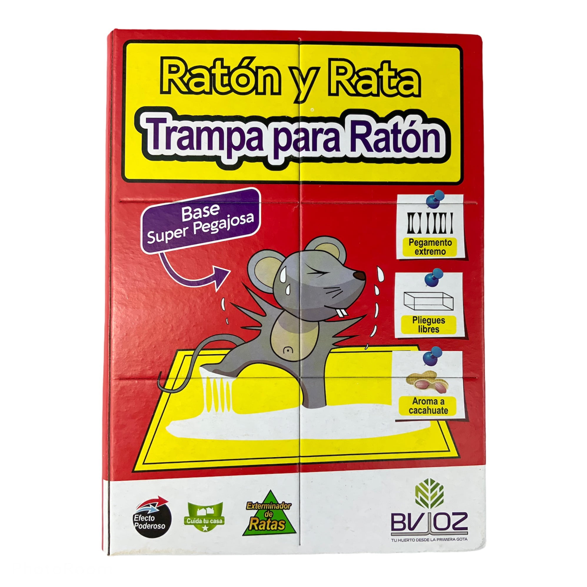 Trampas Pegajosas para Ratón BVIOZ Plegable y Aroma Atrayente 30 cm x ...
