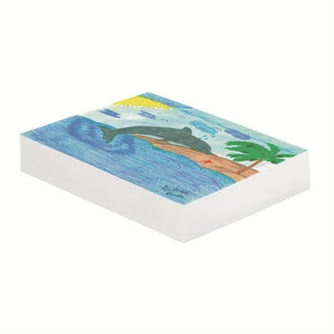 Sax 90 lb Drawing Paper, White, Ream of 500 Sheets - White - Walmart.com