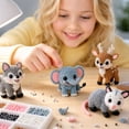 All Round Animal Beading DIY Set, 3D Beadwork Making Supplies, Detailed ...