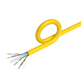 CAT6 1000FT Yellow UTP Ethernet Cable 23AWG Network LAN Solid Bulk Wire ...