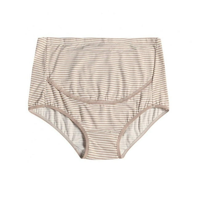 Xmarks Women's Maternity Panties High Cut Cotton Over Bump Underwear ...