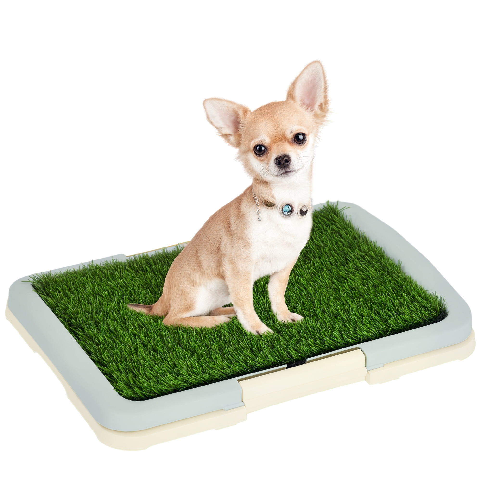 Click here for Pawhut Artificial Grass Pee Pad For Dogs Potty Tra... prices