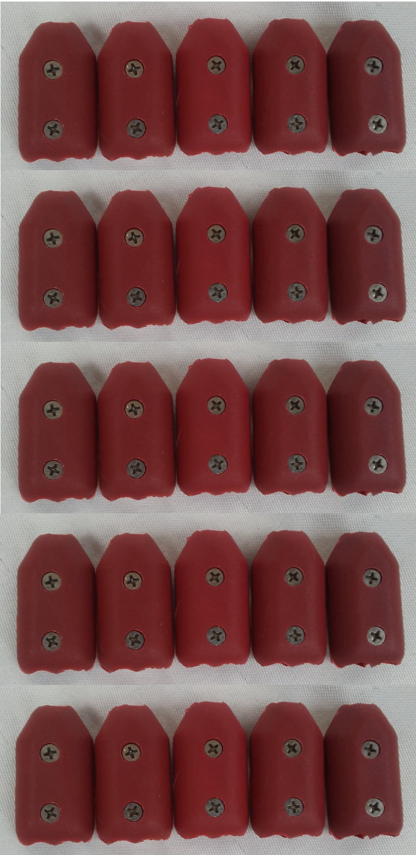 E-Z-TY 1/2 Inch Reusable Rope Clamp Red 25 Pack - Walmart.com