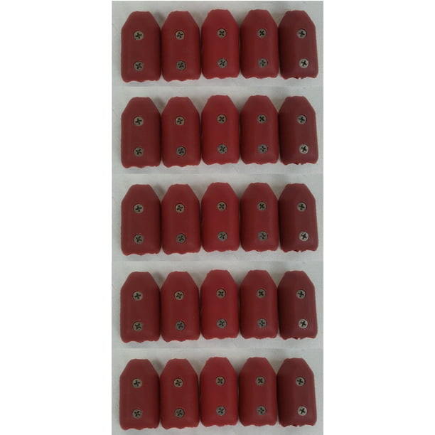 E-Z-TY 1/2 Inch Reusable Rope Clamp Red 25 Pack - Walmart.com