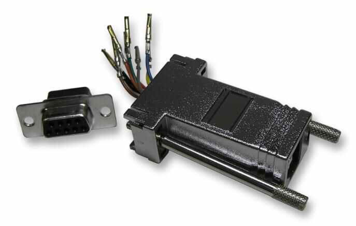 MH CONNECTORS - Modular Adaptor RJ45 to 9 Way D Socket - Walmart.com