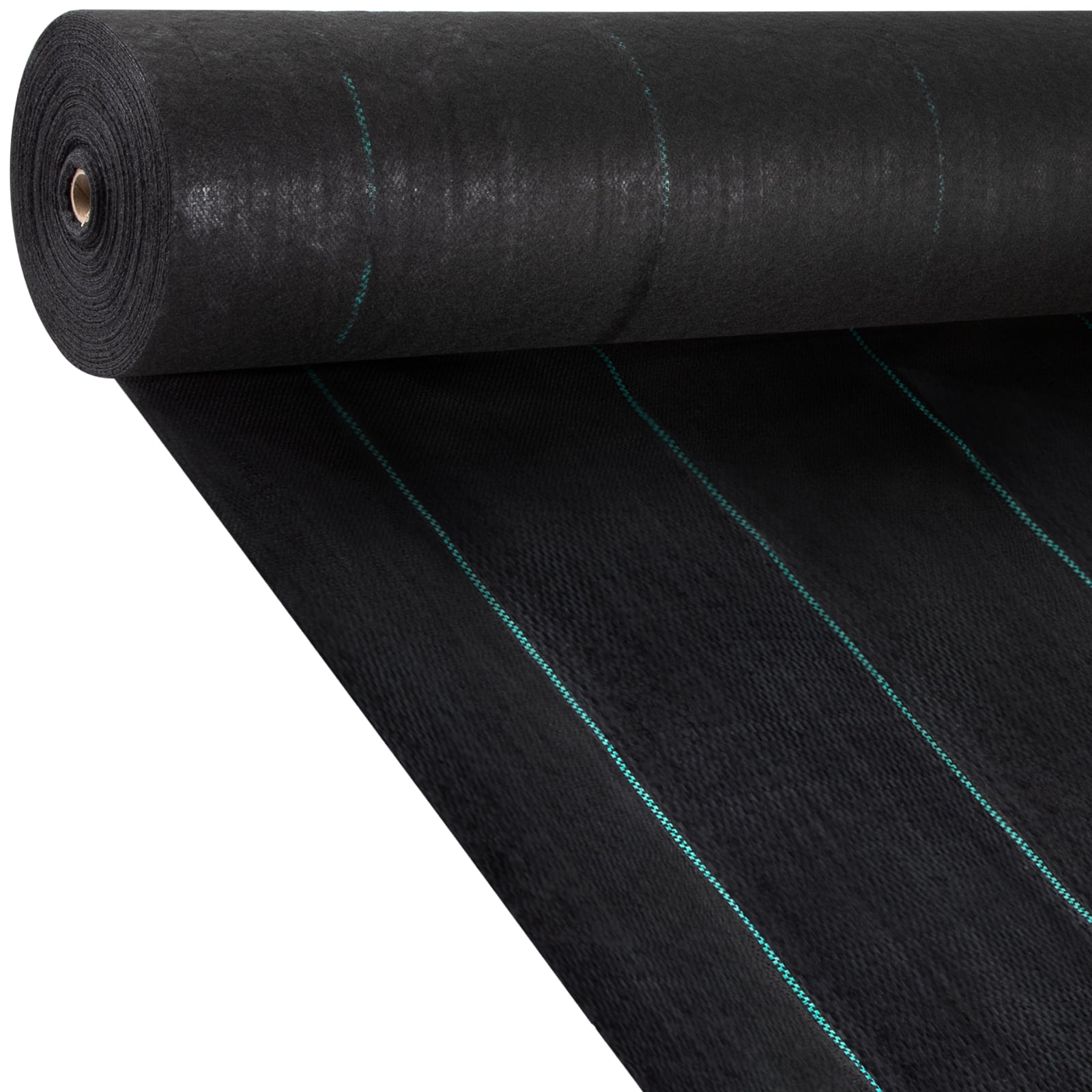 VEVOR Weed Barrier, 5.8oz Landscape Fabric, 4ft x 100ft Garden Ground ...