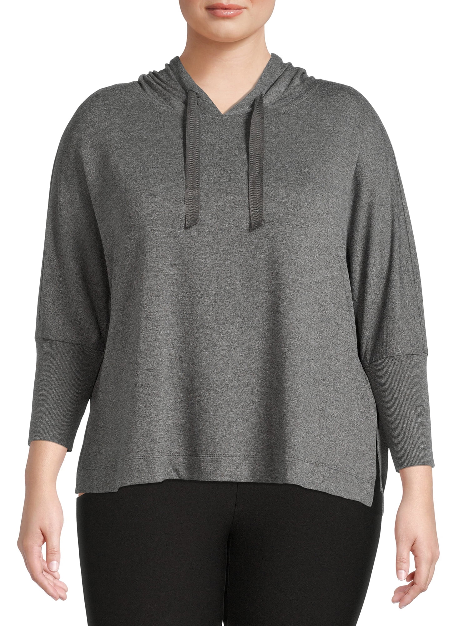 Terra & Sky Women's Plus Size Pullover Hoodie - Walmart.com