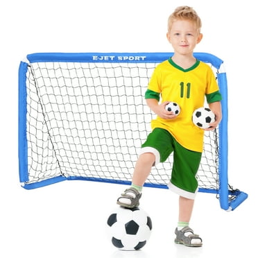 Set of Two Youth Soccer Goals with Soccer Ball and Pump - Walmart.com