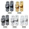 Multipurpose Sliding Swing Bolt Lock Compact Not Pry Security Latches ...
