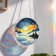 7.9" 3D Vision Effect Sunset Wooden Puzzle, Mountains Rivers Bright ...